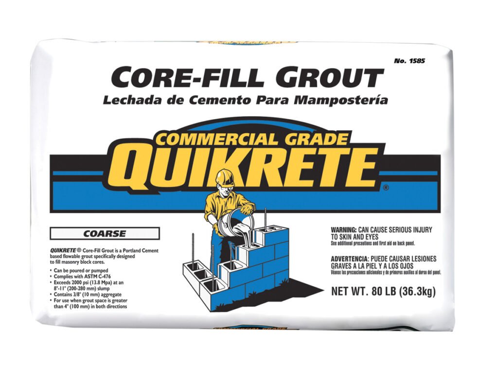 Core-Fill Masonry Grout – Coarse – Arqtec Stone